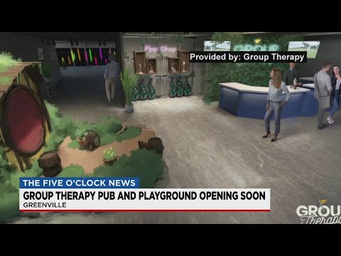 A new group therapy pub and playground is coming to Greenville