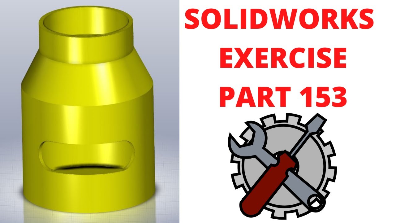 SOLIDWORKS TUTORIAL - EXERCISE # 153 REDUCER