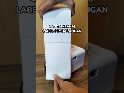 Tips Merawat Printer Thermal Label Blueprint | BPVID#205