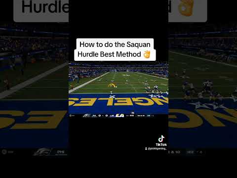 How To Do the Saquan Barkley Hurdle EASY #fyp #howto #How #madden #trending #saquanbarkley #easy