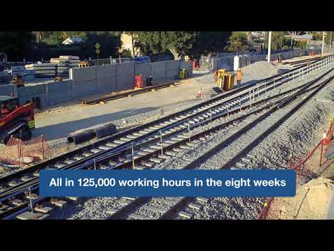 METRONET Claremont Station Project Works Progress