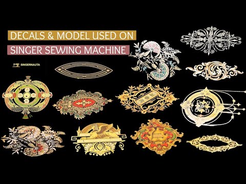 Singer Decals and Used Models