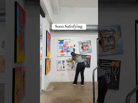 Time to break out the level! #artgallery #originalart #neoexpressionism #shopart #fineart