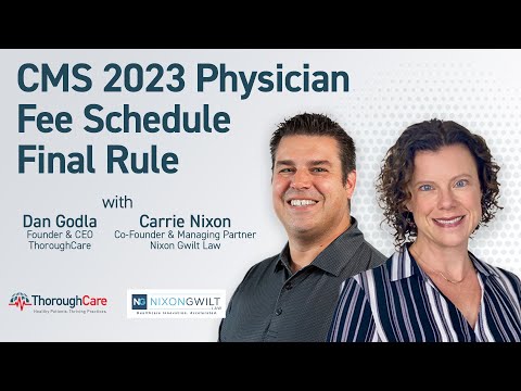 CMS 2023 Final Rule: Interpreting the Medicare Physician Fee Schedule