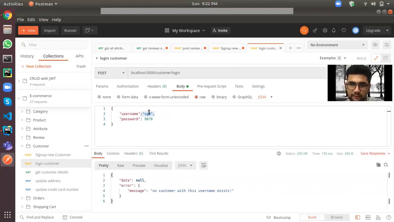 E commerce APIs | Postman | Express | Node JS