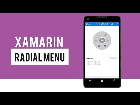 Learn Xamarin Radial Menu Control Did You Know - Mind Luster