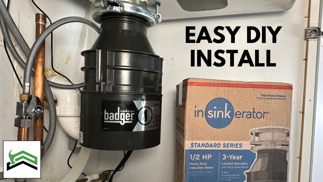 How To Install A Garbage Disposal | InSinkErator Badger 5/500 Series