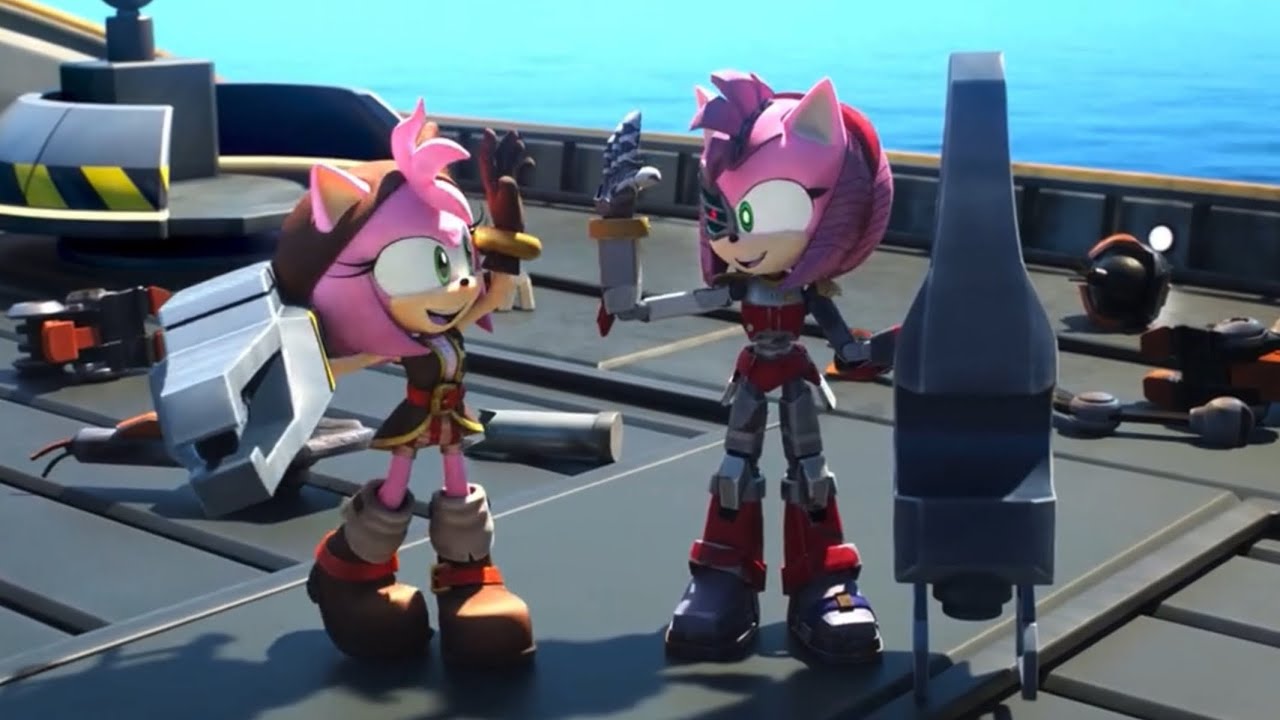 Black and Rusty Rose Moments | Sonic Prime Season 2