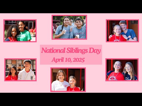 National Siblings Day (4/10/25)