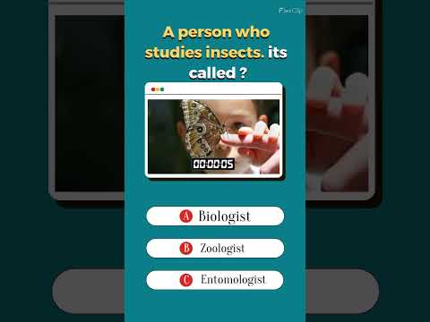 A person who studies insects | one-word substitution PSC #shorts #bcs
