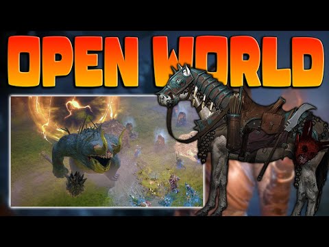 DIABLO 4 HAS A MASSIVE OPEN WORLD! Open World Explained! World Boss, PvP, Mounts, & More! | Diablo 4