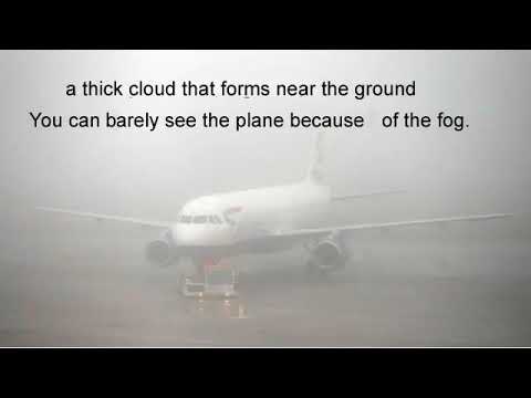 fog meaning | Vocabulary for Kids | Children's Dictionary | Learn English Vocabulary