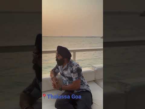 Thalassa Goa || Sunsets are like spotlights and addictive AF ✨❤️.