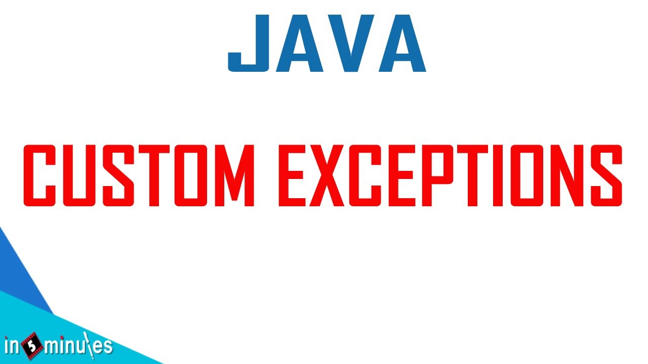 V38 | Custom Exceptions