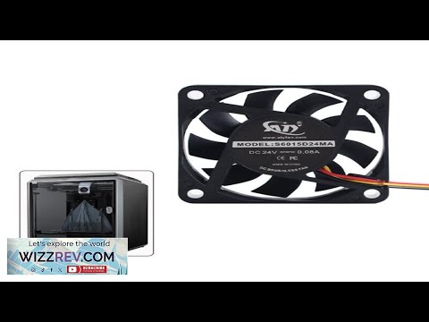 S6015D24MA 6015 24V HydraulicCooling Fan 3350RPM Suitable for Creality K1/K1 MAX 3D Review