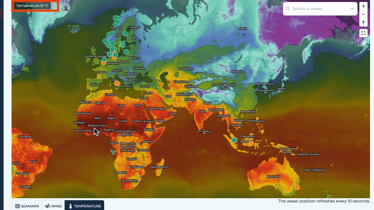 Fleet Overview in one map