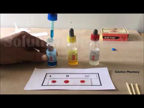 Blood Group Test Kit - Blood Grouping Kit Latest Price, Manufacturers ...