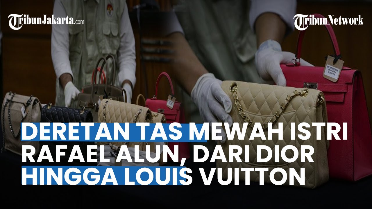 68 Tas Mewah Ernie Mieke Istri Rafael Alun Trisambodo Dipamerkan, Ada ...