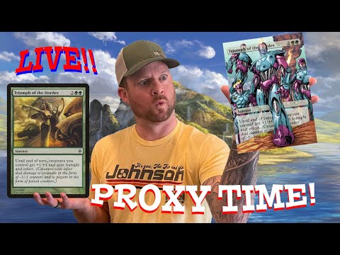 Proxy Time LIVE! Triumph of the Hordes X-Men Alt Art!
