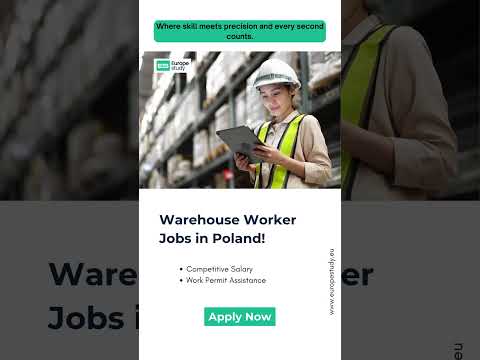 Warehouse Worker Jobs In Poland!!