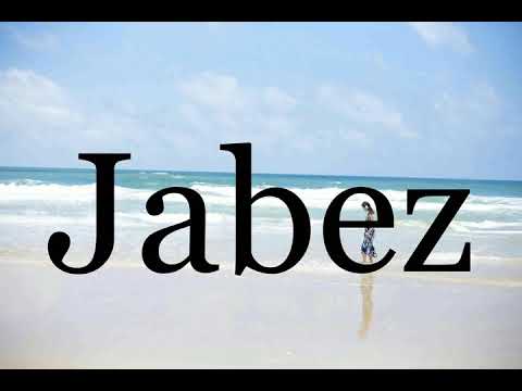 How To Pronounce Jabez๐๐๐๐๐๐Pronunciation Of Jabez