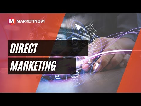 Direct Marketing - Meaning, Features, Advantages, Strategies and Examples (Marketing video 99)