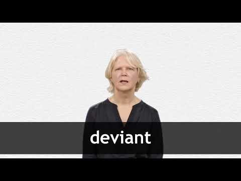 DEVIANT definición y significado | Diccionario Inglés Collins
