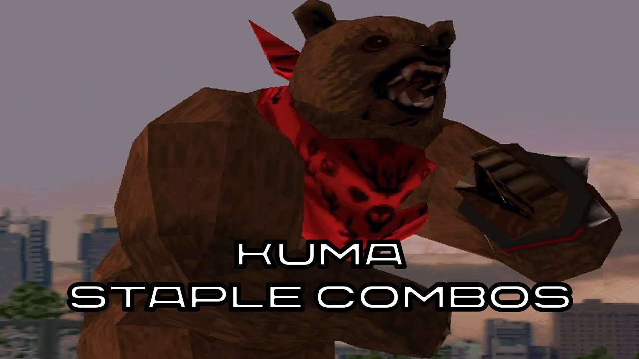 TEKKEN 3 | Kuma Staple Combos