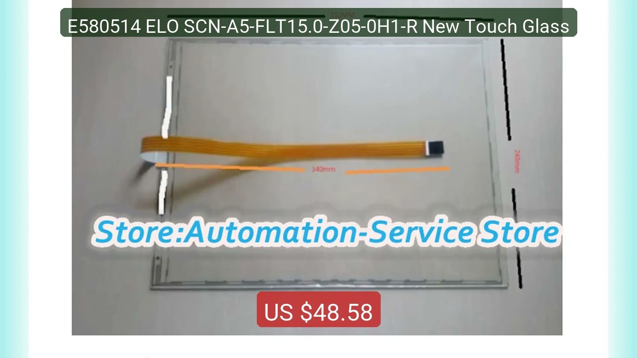 E580514 ELO SCN-A5-FLT15.0-Z05-0H1-R New Touch Glass — Best Deal 2026 | Shop Now!