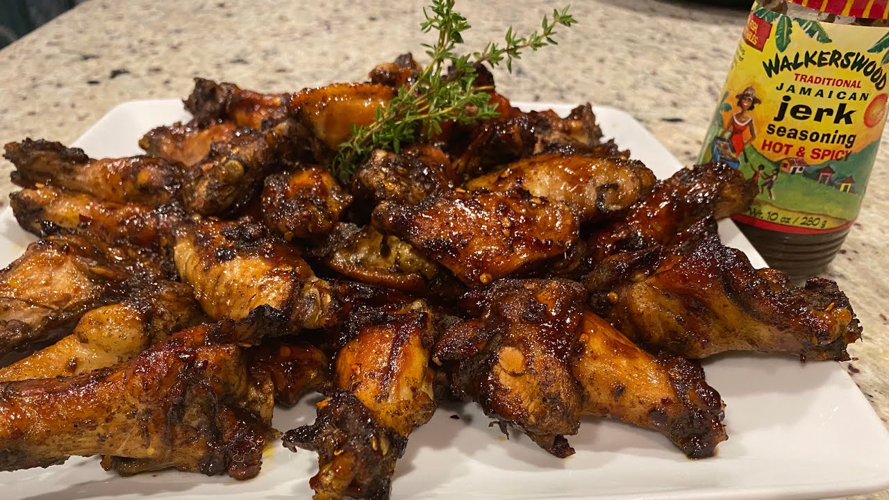 How to make the best jerk wings in the oven | Jamaican style jerk wings recipe