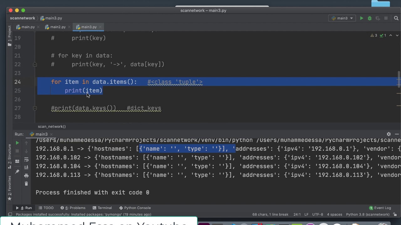 003   Python & Nmap | Network Security & Exploration