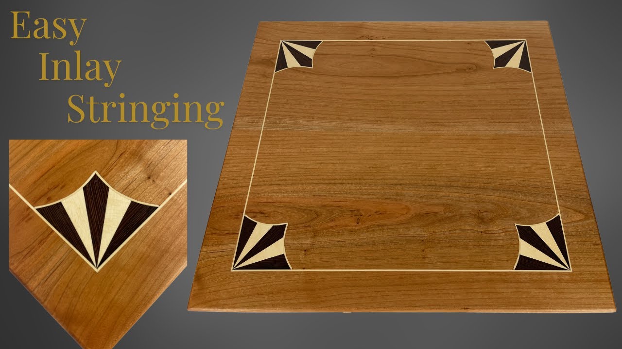 Precise Method for Making Inlay Stringing