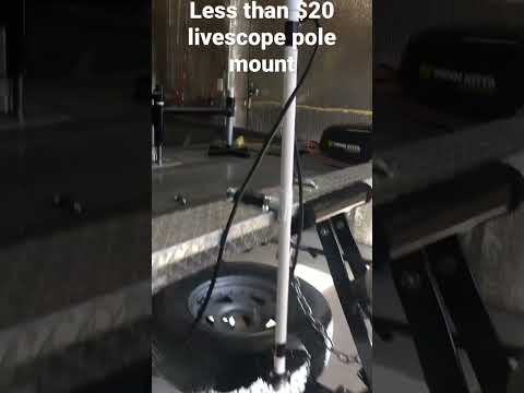 Livescope pole mount $20