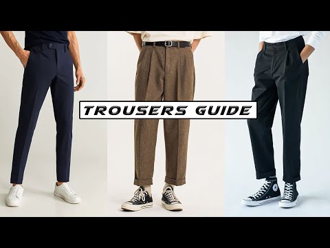The Ultimate Men's Trousers Guide (GIVEAWAY)