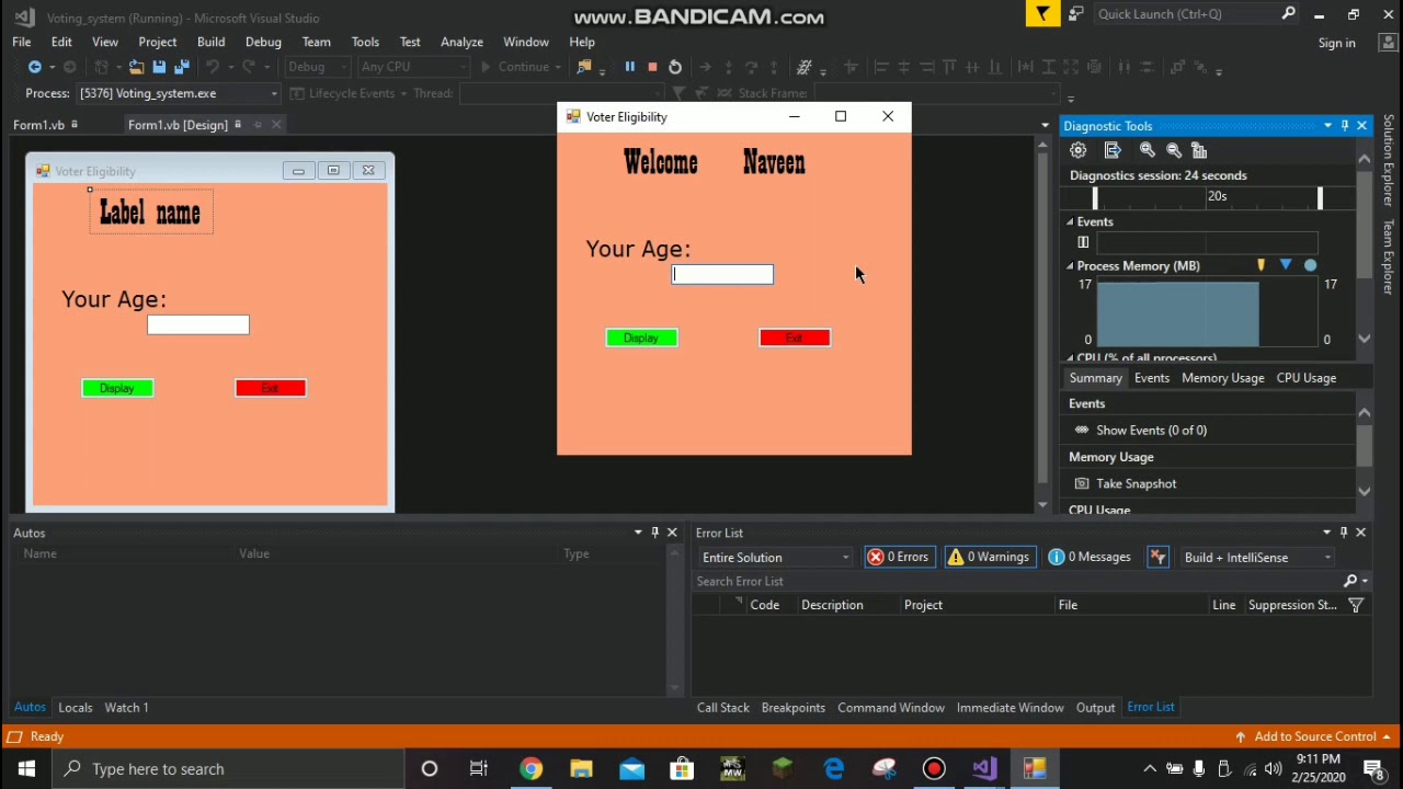 Lab activity 2 Visual Programming