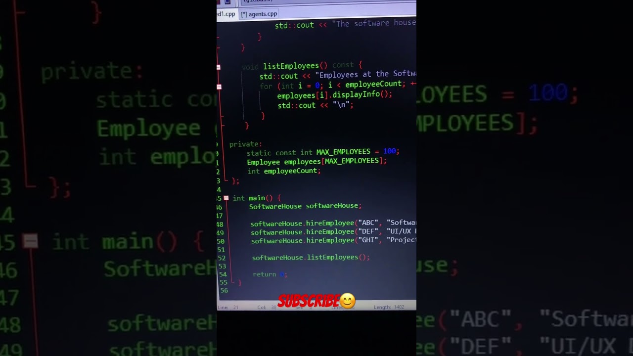 software house program IDE dev c++ #codemasters #coding #cplusplus #ccompiler #coderstokyo #devcpp