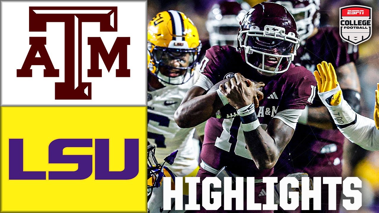 Texas A&M Aggies vs. LSU Tigers | Full Game Highlights | ESPN College Football