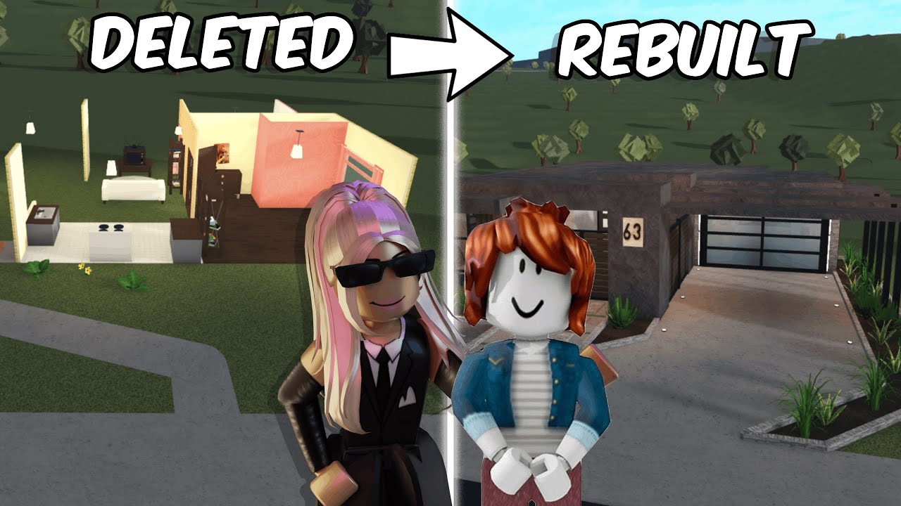 BUILDING MY SUBSCRIBER A HOUSE AFTER THEIRS GOT DELETED IN BLOXBURG