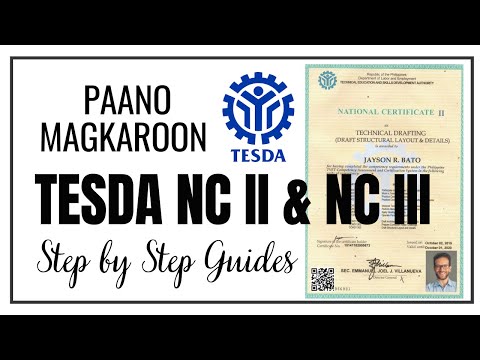 TESDA NCII & NCIII - PAANO KUMUHA NG NATIONAL CERTIFICATE PARA SA INYONG SKILLS (OFW & NON-OFW)
