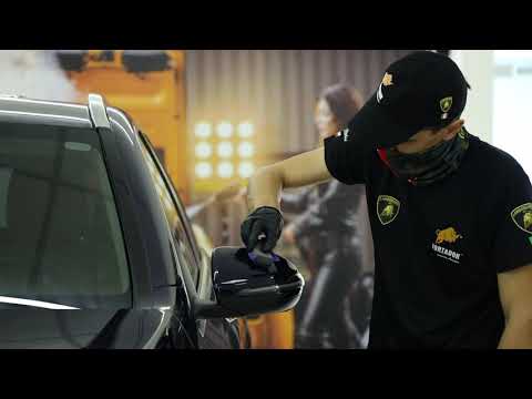 Complete Installation of Fortador Kevlar Coating on Used Car with prepping