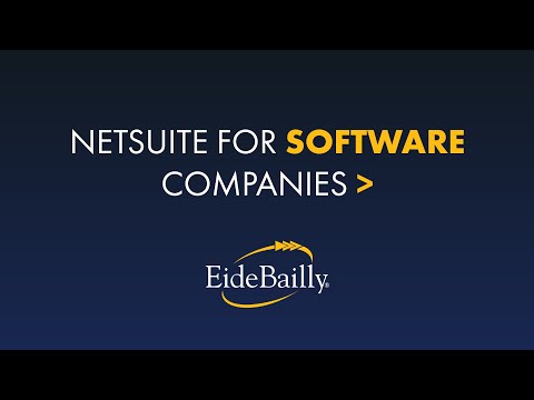 An Overview of NetSuite ERP for Software and Technology Companies