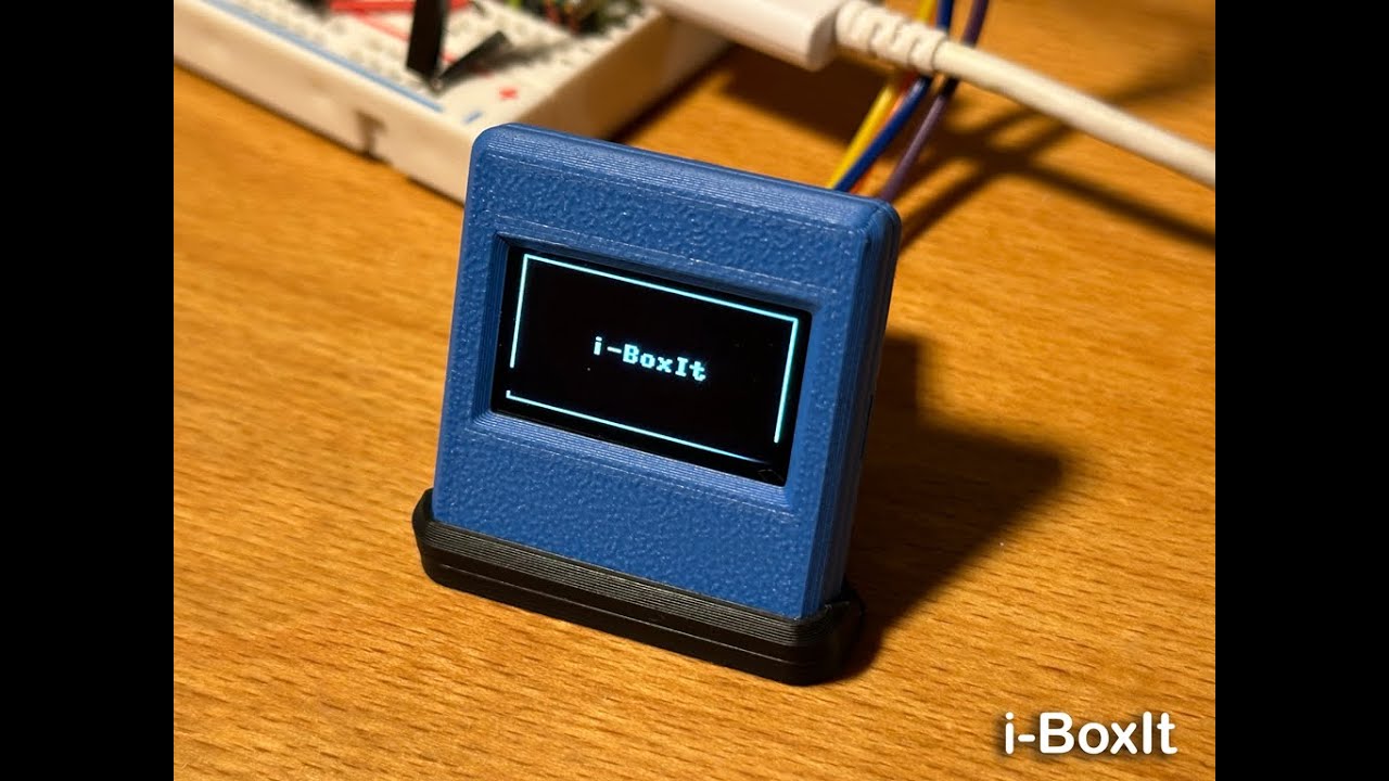 SSD1306 OLED Display 3D Print Case Kit