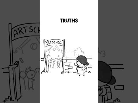 Harsh Truths about Artschool Pt. 5 #animationart #motivation #animation