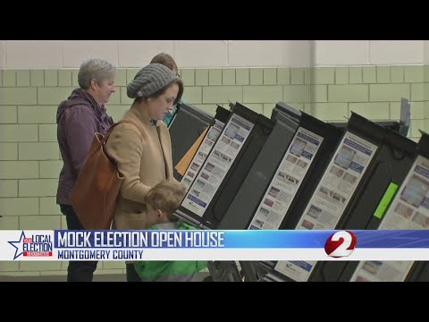 Montgomery County tests voting machines