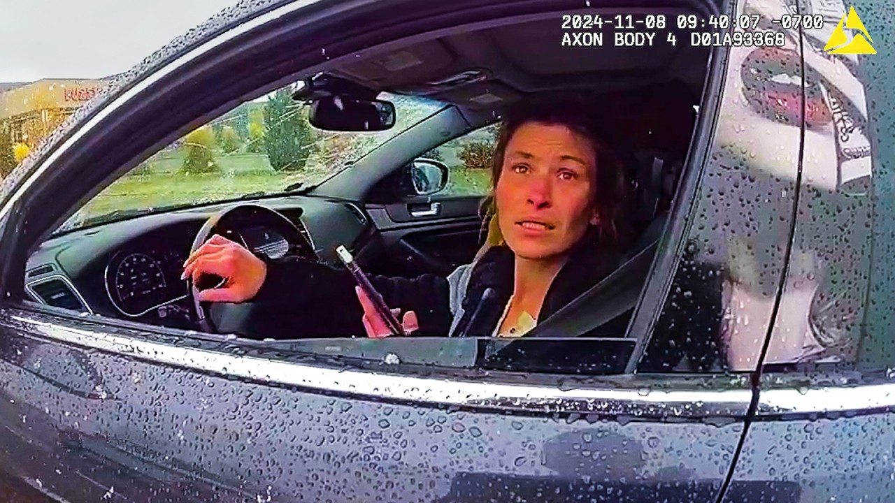 Woman Flees After Cop Discovers Her Secret