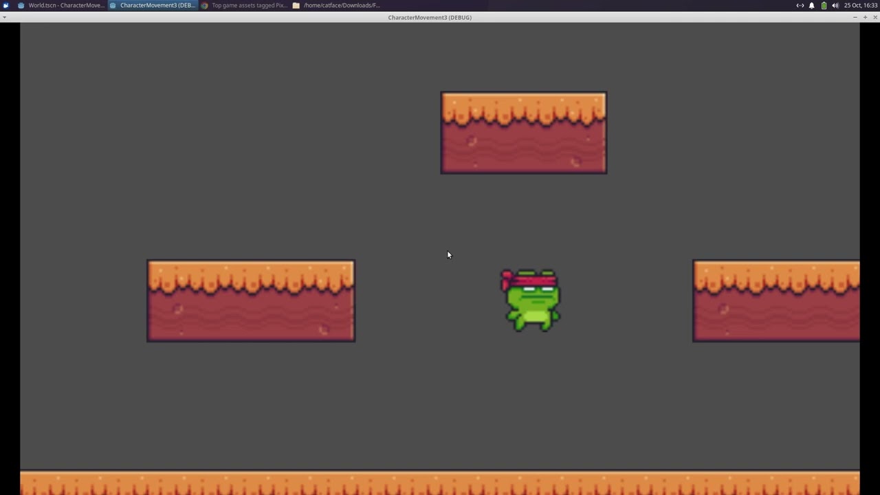 Godot Player Movement Tutorial for Basic Platformer