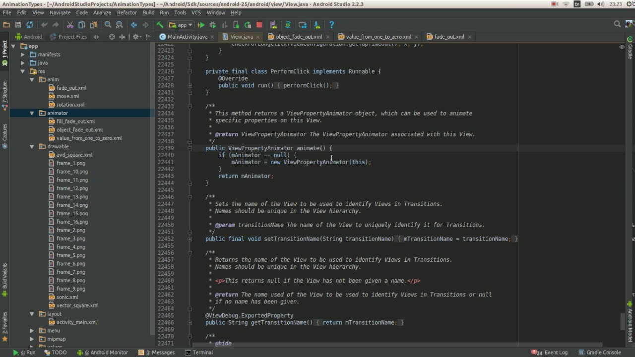 Android Animation Types Explained
