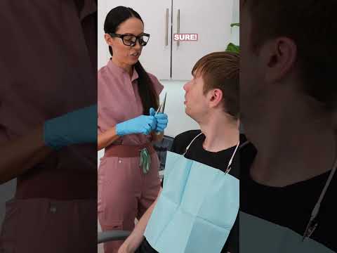 flirting or inappropriate at the dentist? #shorts