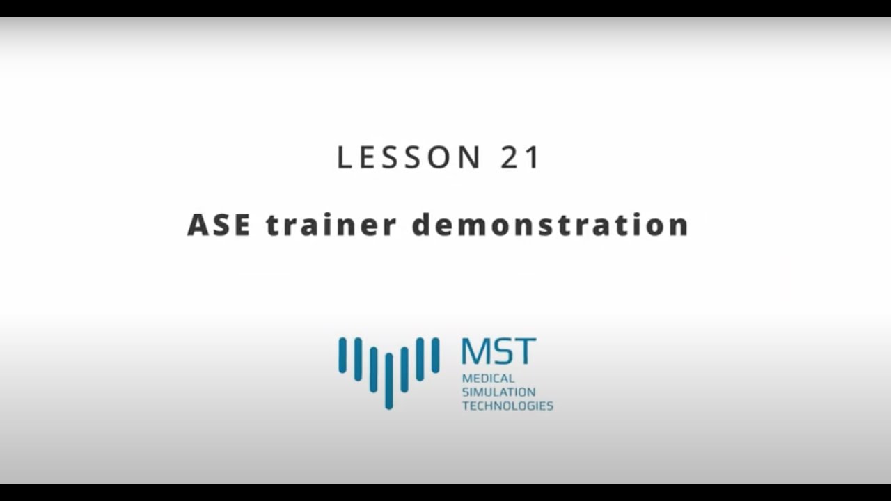 MST Masterclass - Lesson 21 - ASE trainer demonstration