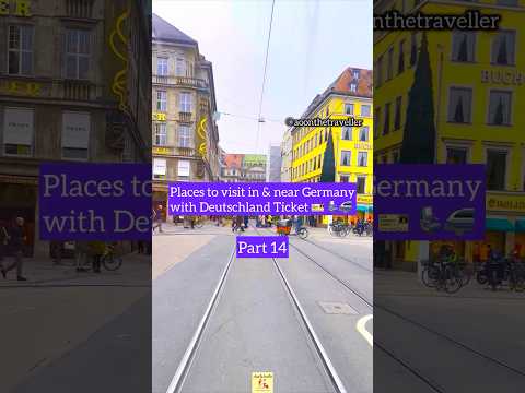 Places to visit in Germany 🇩🇪 with Deutschland Ticket 🎫 | Part 14 #deutticket schland